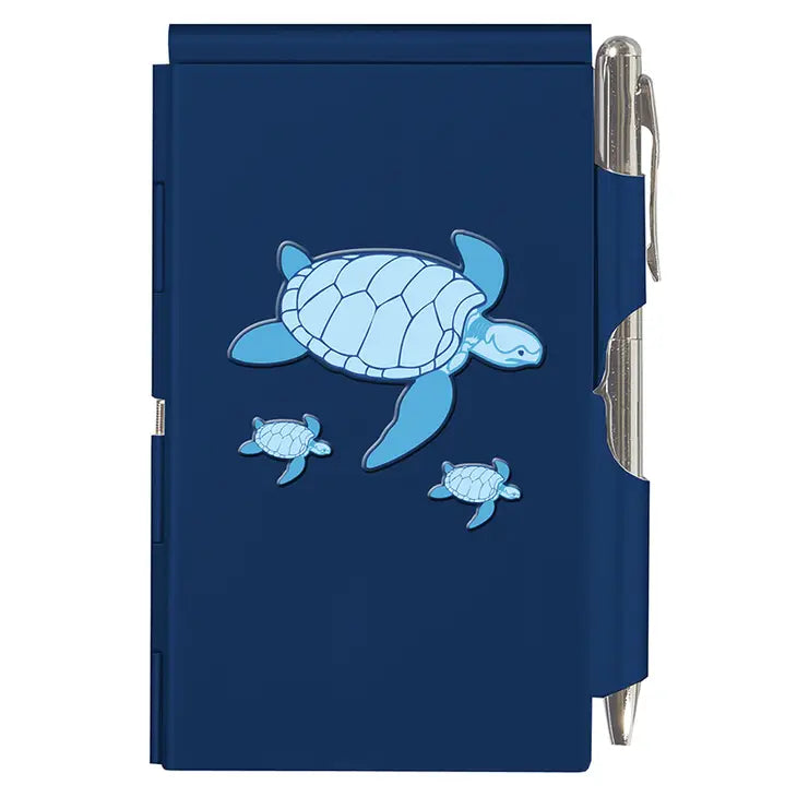 Flip Note - Coastal - Turtles – WellspringGift