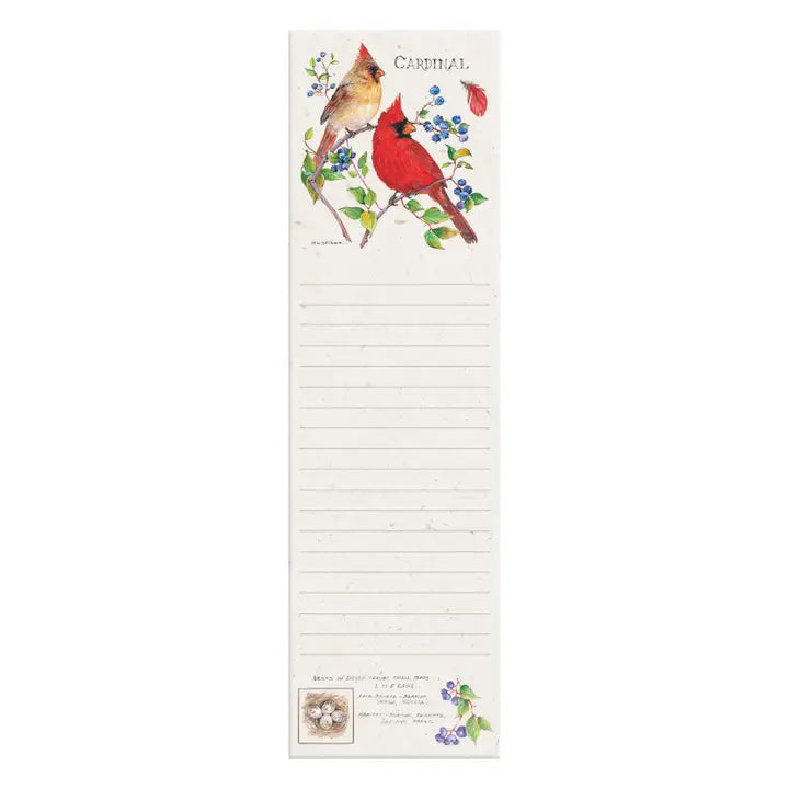 List Pad - Cardinal – WellspringGift